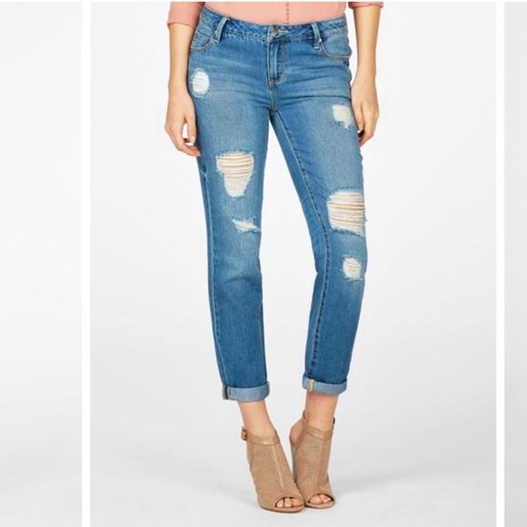 JustFab | Jeans | Justfab Denim Capris 25 | Poshmark